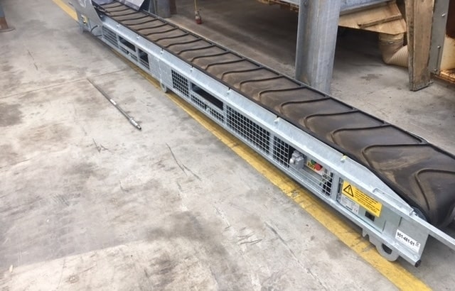 Flexiever discharge belt - Smet Machinery