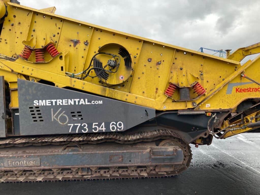 Keestrack K6 scalping screen 2016 for sale - Smet Machinery