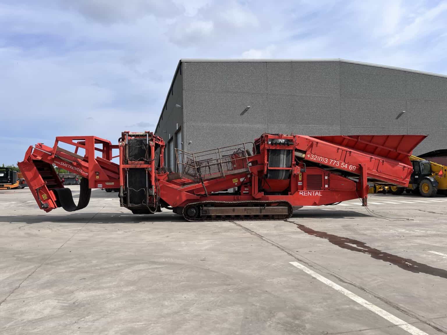 Terex Finlay 883 schudzeef te koop - Jaar 2011 - Smet Machinery