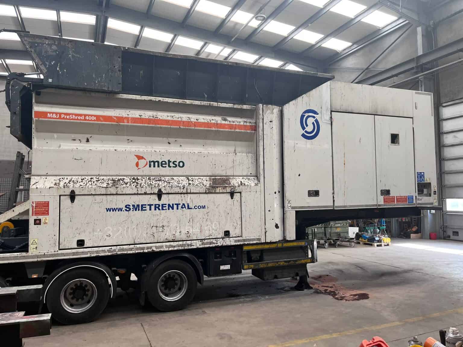Metso M&J 4000 shredder te koop - Jaar 2017 - Smet Machinery