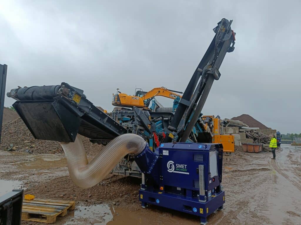 SmetVac SV400E - Elektrische windshifter - Smet Machinery